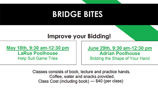 Bridge with Patty: Bridge instruction & classes