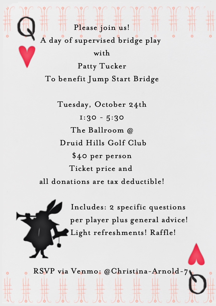 Bridge with Patty: Bridge instruction & classes